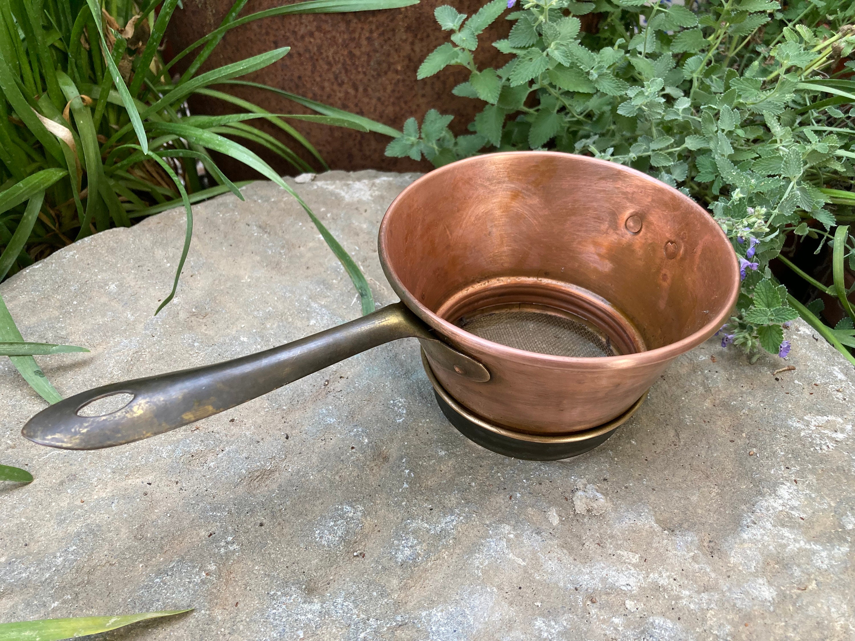 Italian Antique Copper Sieve/strainer - Etsy