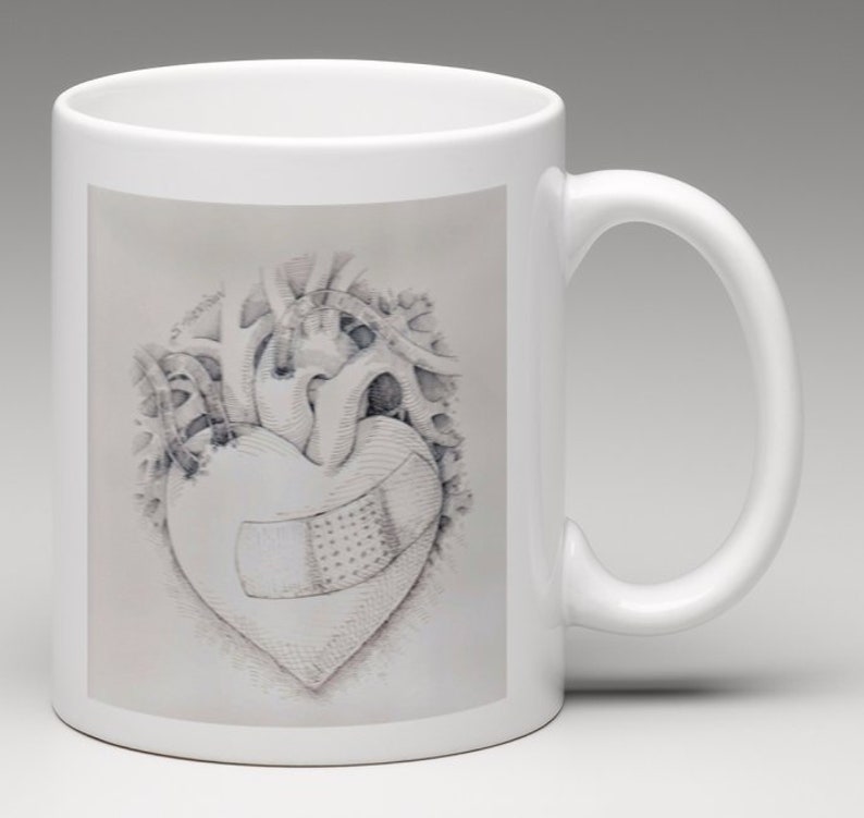 Gift for People Who Mend Hearts or That Have a Mended Heart. Original ...