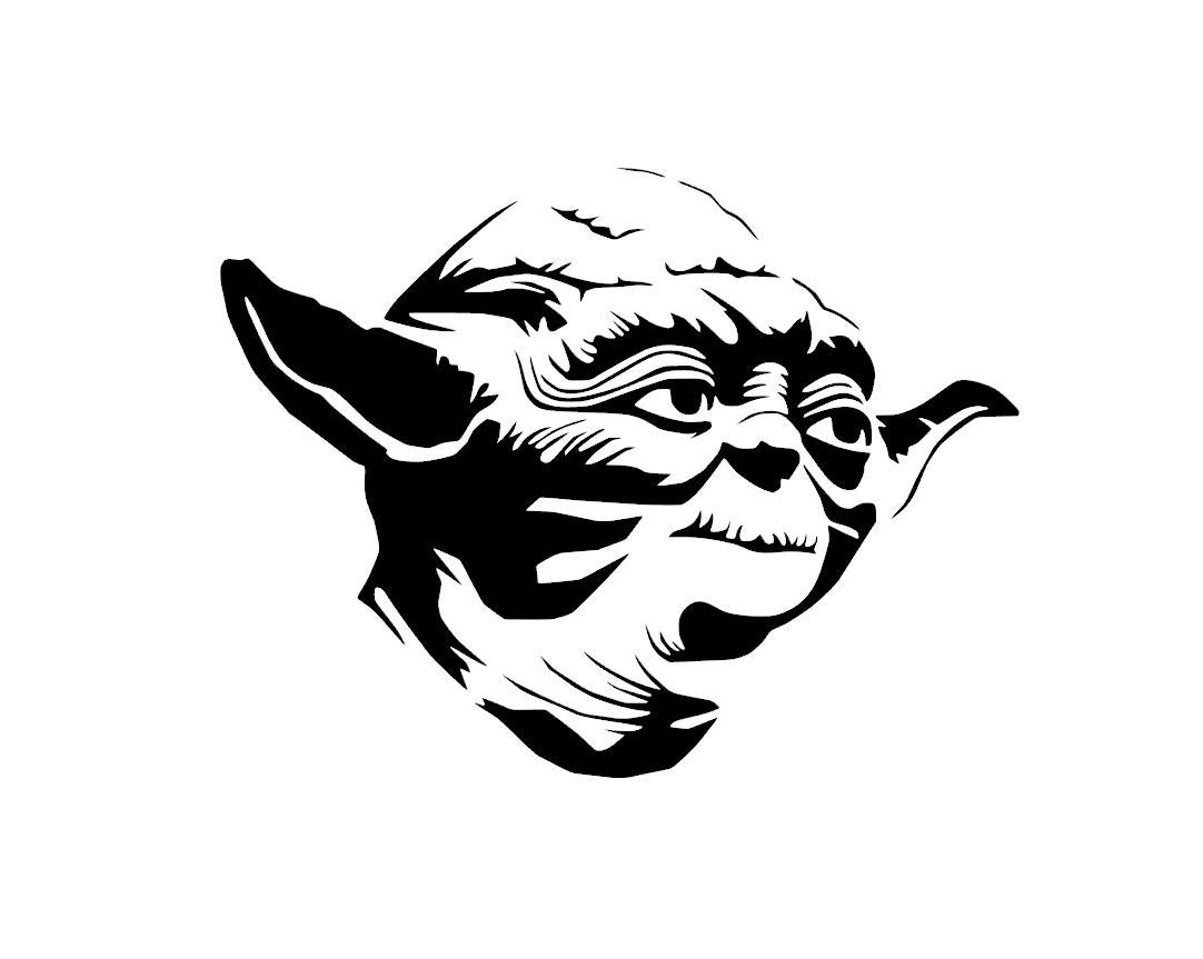 SVG Master Yoda Star Wars Digital Download Cutting - Etsy