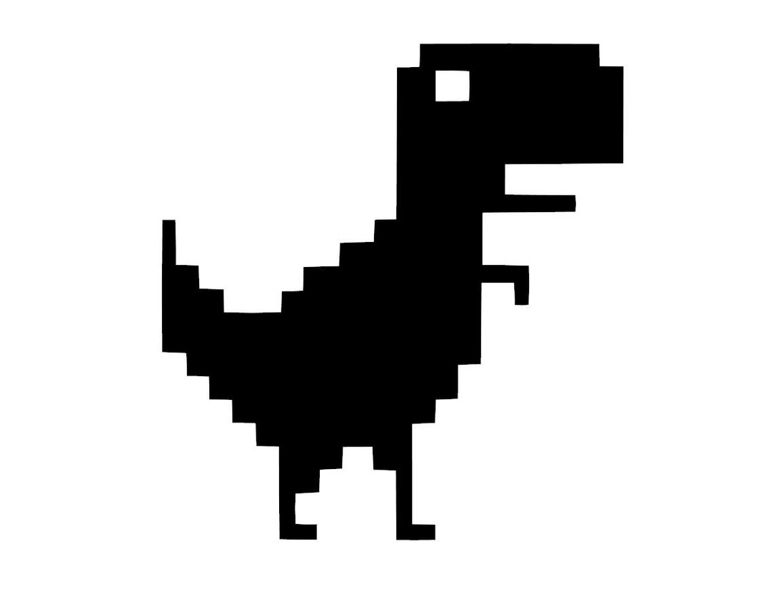 SVG - 8 Bit Trex Dinosaur - Digital Download - Cutting File - Etsy