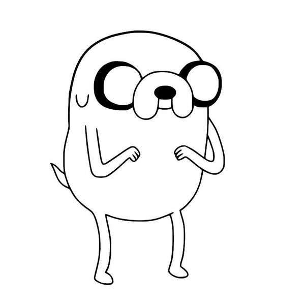Adventure Time Jake Svg - Etsy