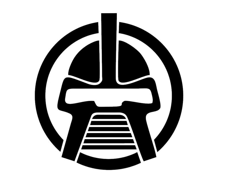 SVG Cylon Helmet Battlestar Galactica Digital Download Cutting File ...