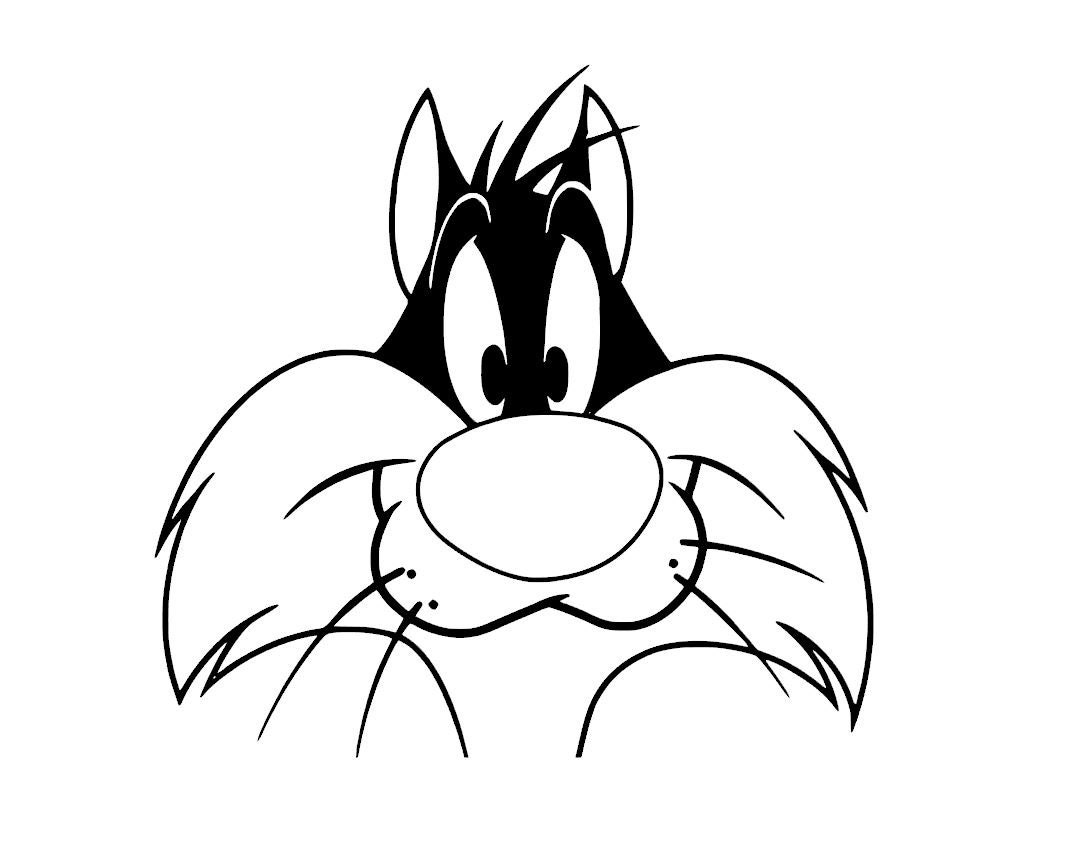SVG Sylvester Putty Tat Digital Download Cutting File - Etsy