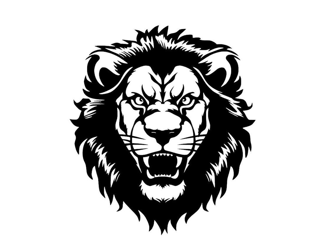 SVG - Lion - Digital Download - Cutting File - Etsy
