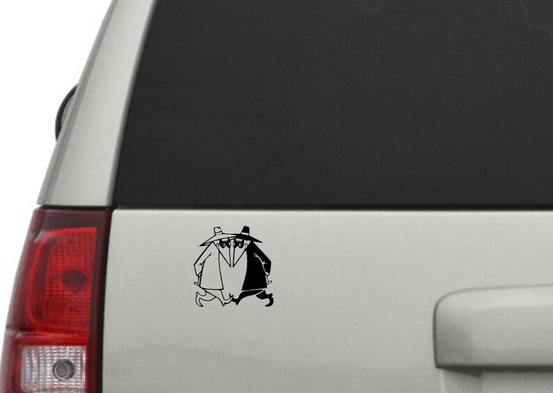 Spy vs Spy Vinyl Car Window Sticker Decal Mad Magazine | Etsy