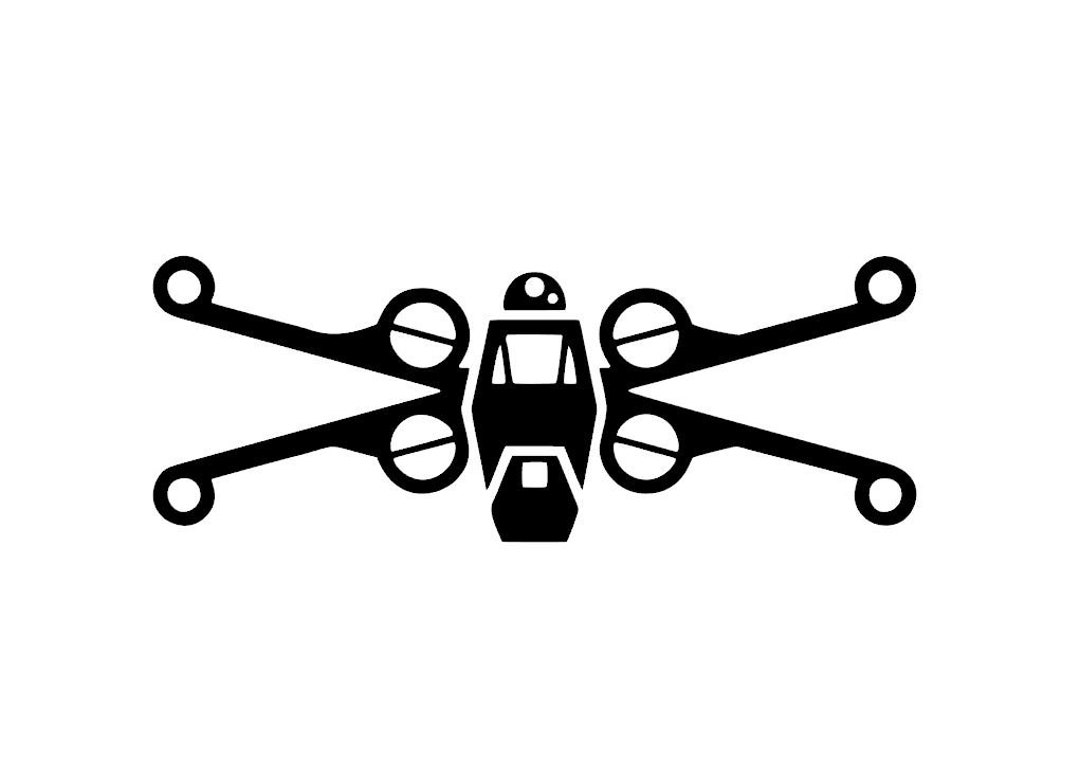 SVG X-wing Fighter Star Wars Digital Download Cutting File - Etsy