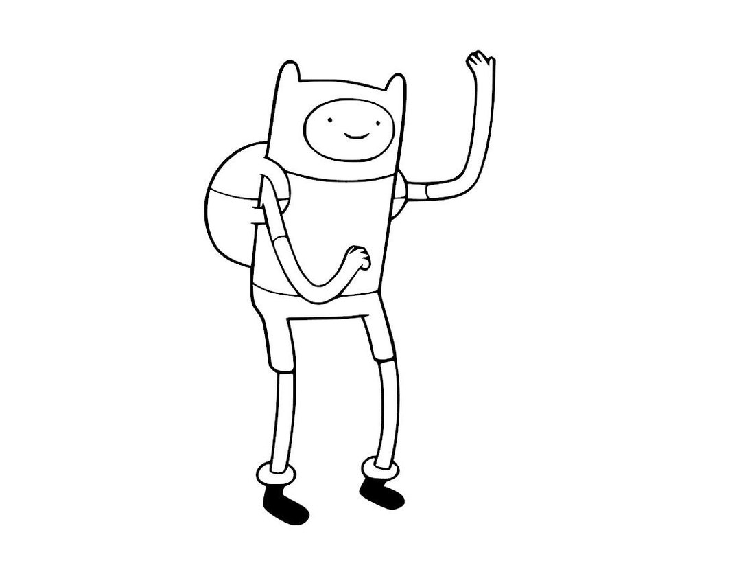 SVG - Finn - Adventure Time - Digital Download - Cutting File - Etsy UK