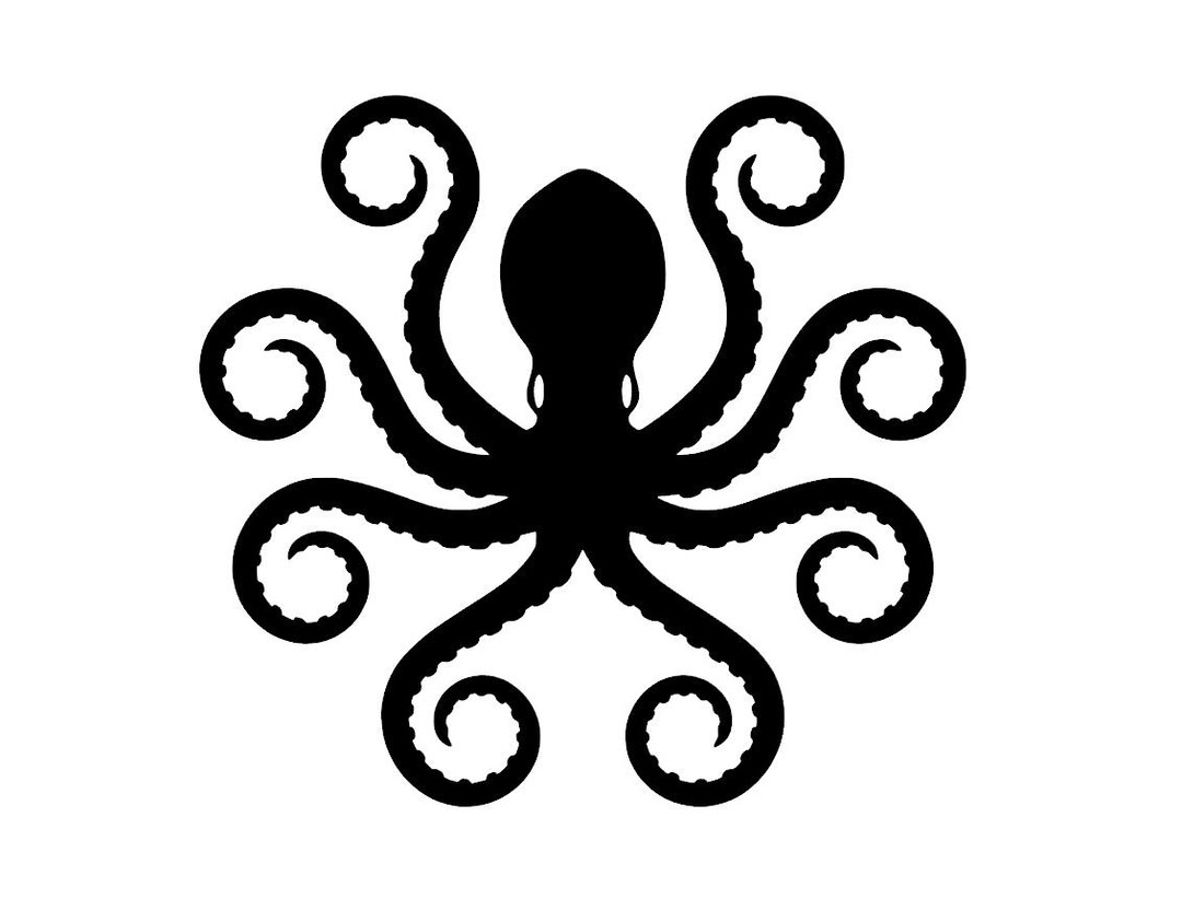 SVG - Octopus - Digital Download - Cutting File - Etsy