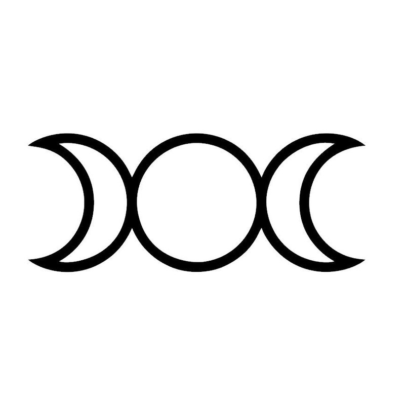 Triple Goddess Svg - Etsy