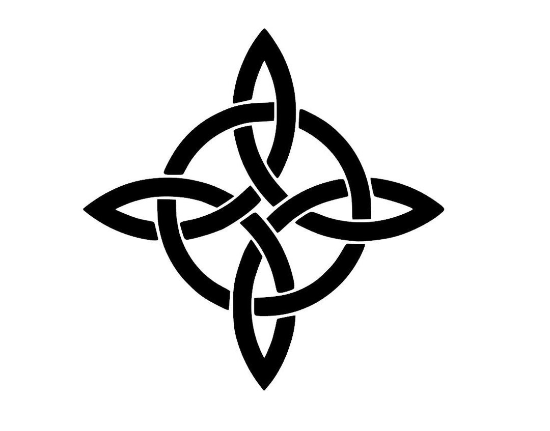 SVG - Witches Knot - Wiccan Protection Symbol - Digital Download ...