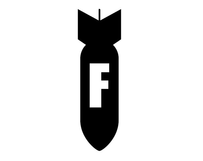 F Bomb Fbomb Bomb Instant Digital Download Svg Eps Png Jpg Pdf Cricut ...