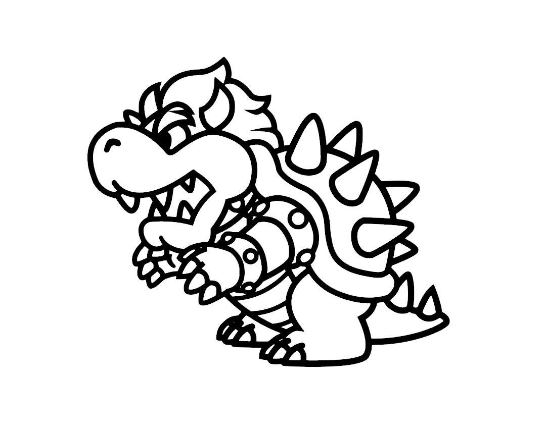 SVG - Bowser - Digital Download - Cutting File - Etsy