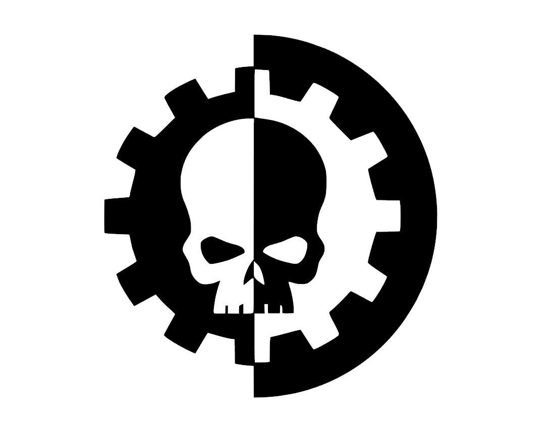 SVG Adeptus Mechanicus Logo Digital Download Cutting - Etsy UK