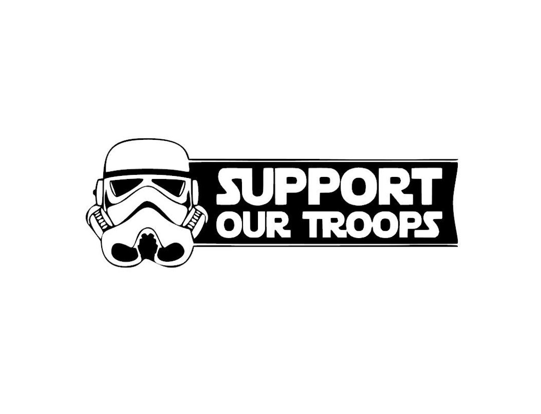 SVG Support Our Troops Star Wars Digital Download Cutting File - Etsy