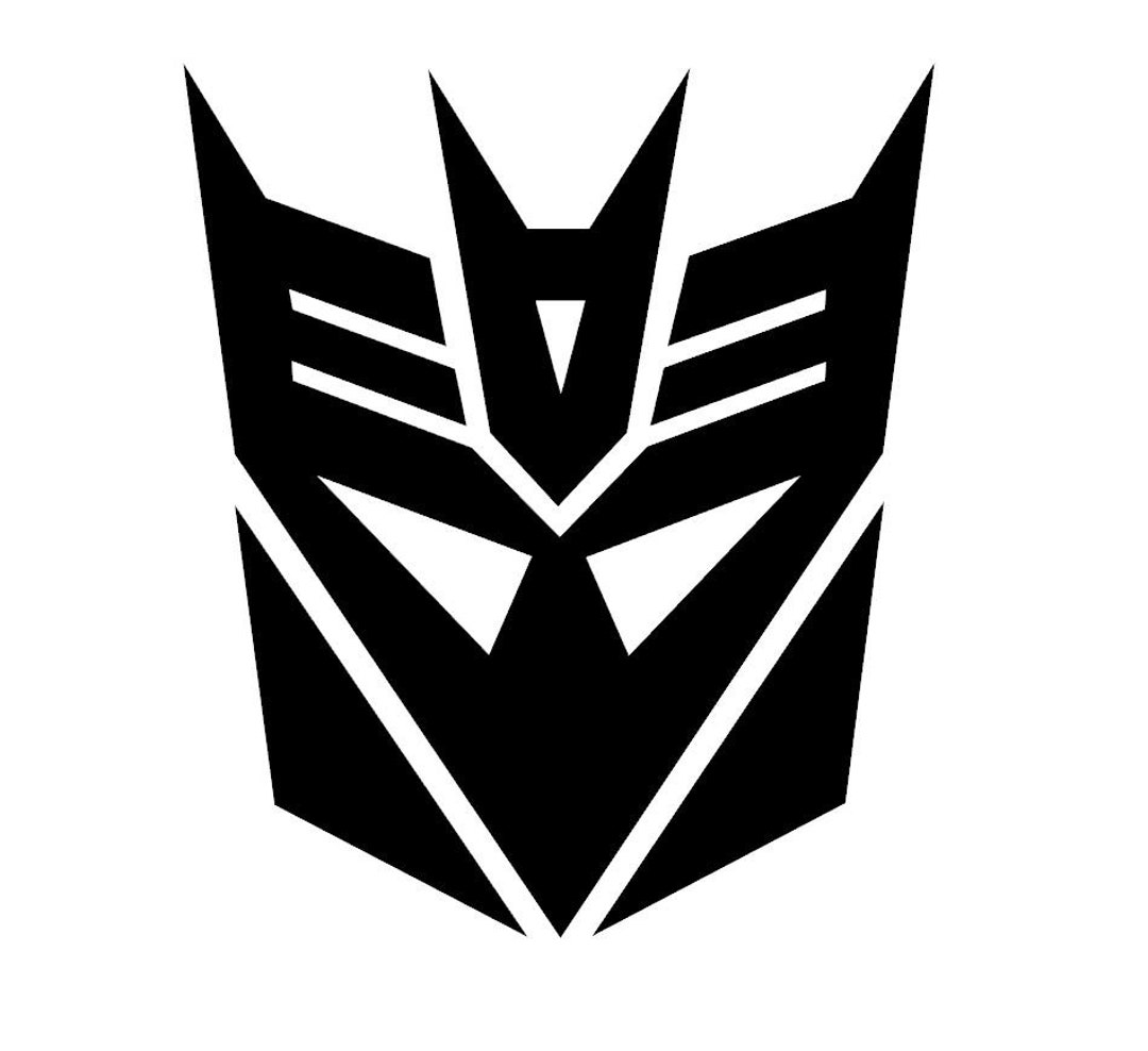 Decepticon Logo SVG: Transformers Cutting File (digital Download) - Etsy