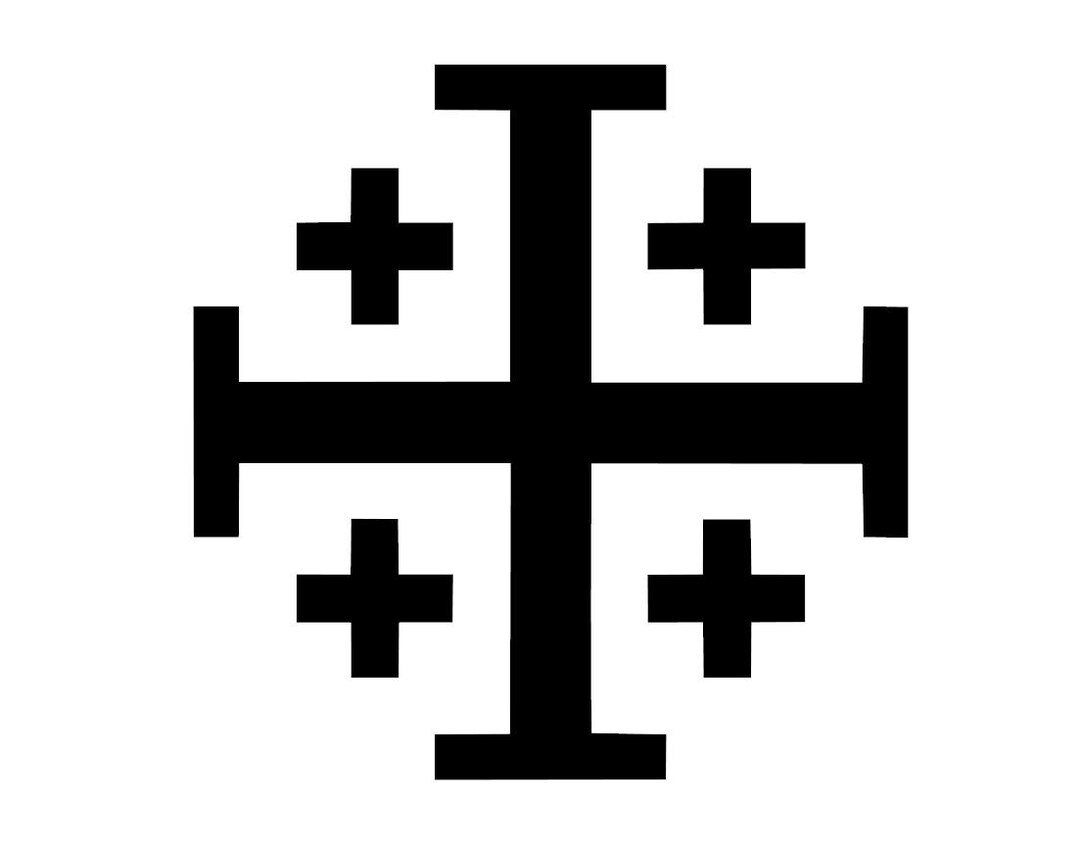 SVG - Jerusalem Cross - Digital Download - Cutting File - Etsy UK