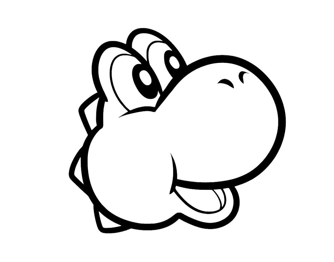 SVG - Yoshi - Digital Download - Cutting File - Etsy