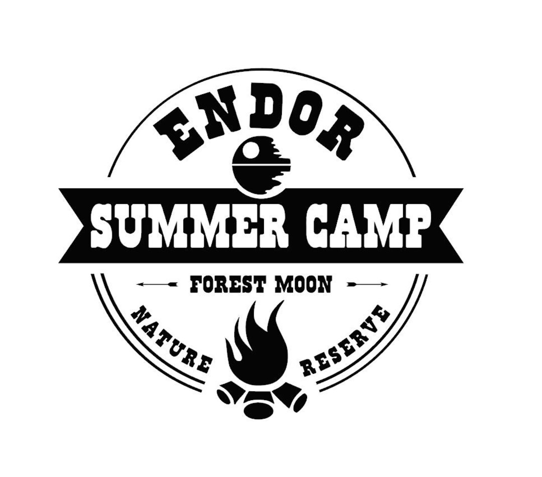 SVG Endor Summer Camp Star Wars Ewok Digital Download Cutting File - Etsy