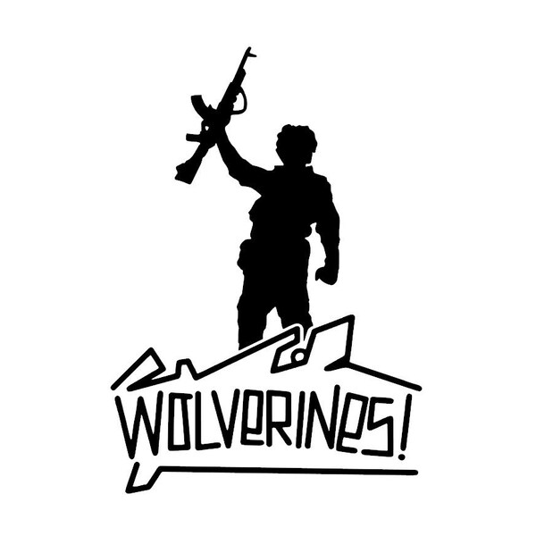 Wolverines Red Dawn Svg - Etsy Australia