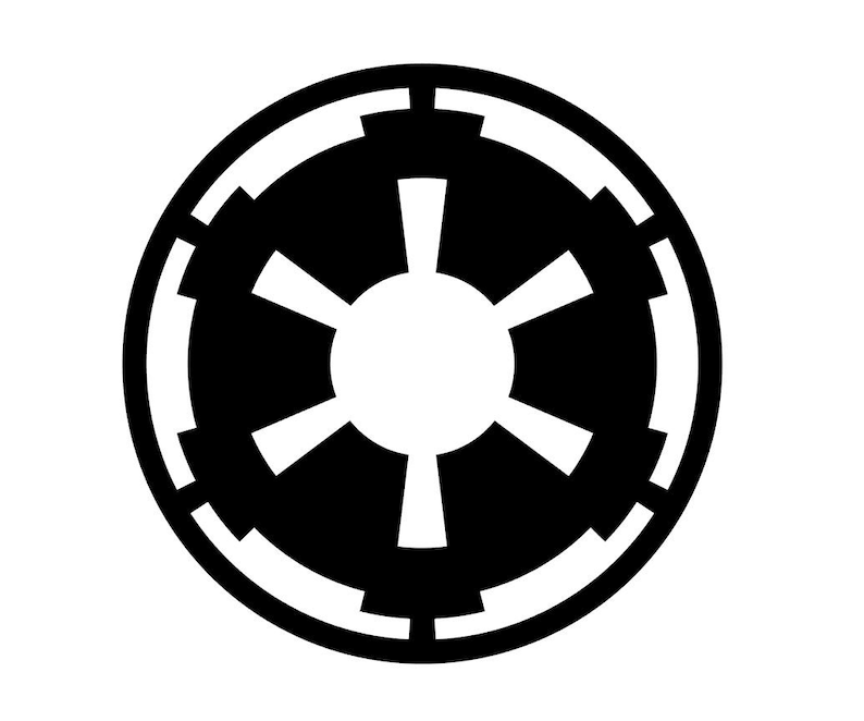 SVG Imperial Insignia Emblem Logo Star Wars Digital - Etsy