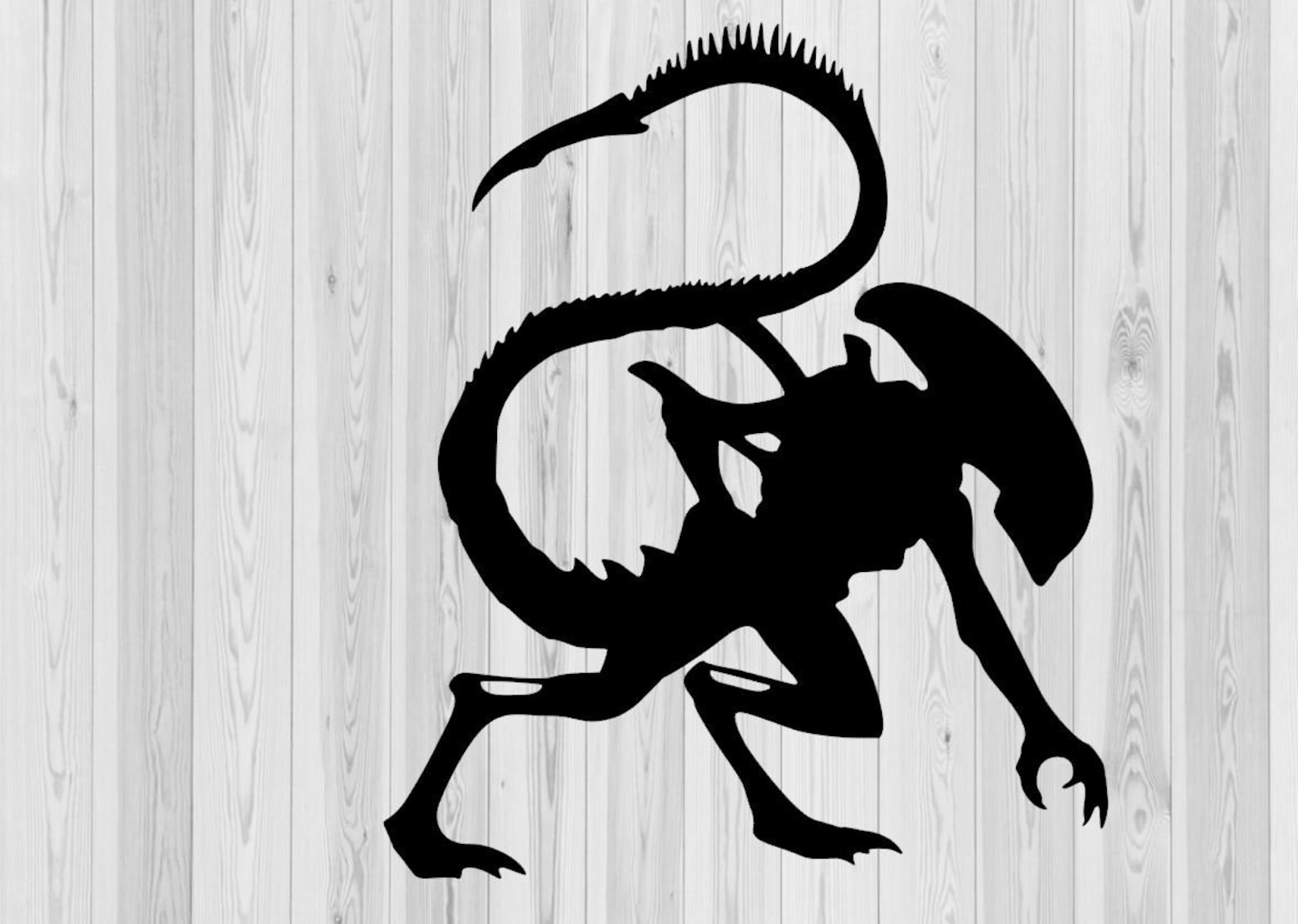 Alien Xenomorph Aliens Vinyl Car Window Decal Sticker Car | Etsy