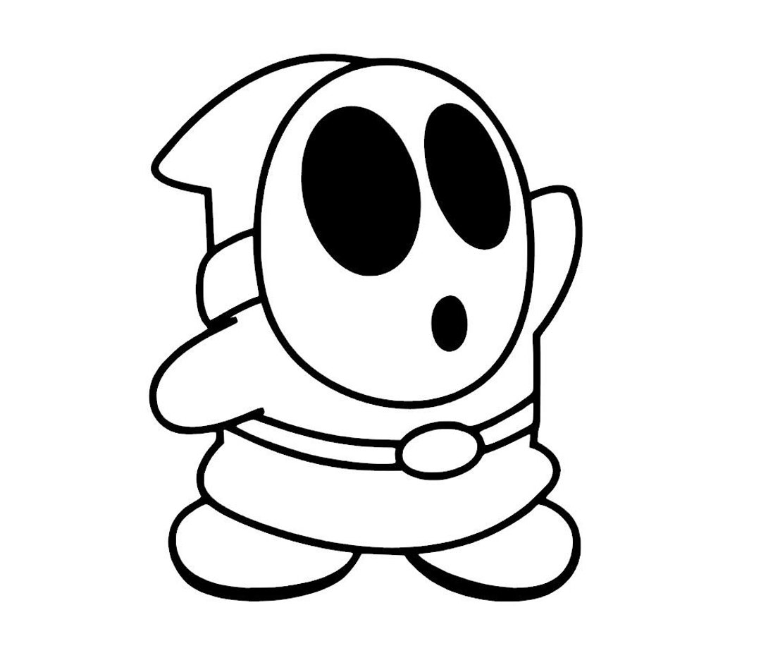 SVG - Shyguy - Digital Download - Cutting File - Etsy