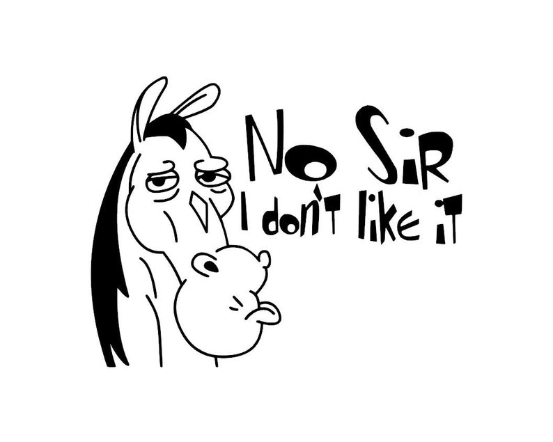 SVG Mr Horse No Sir I Dont Like It Ren and Stimpy Digital Download ...