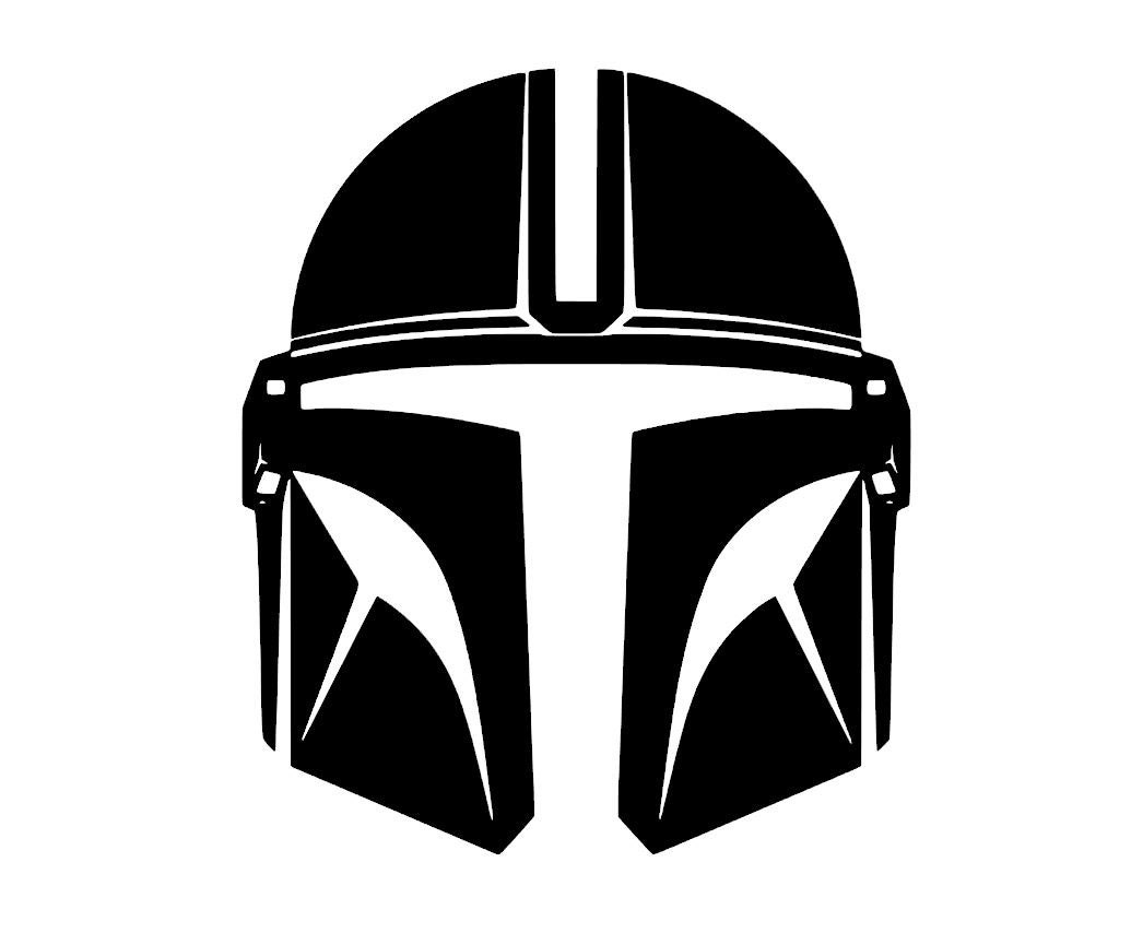 SVG the Mandalorian Helmet Star Wars Digital Download - Etsy Australia