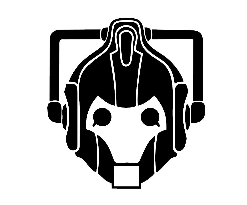 Dr Who Cyberman Head