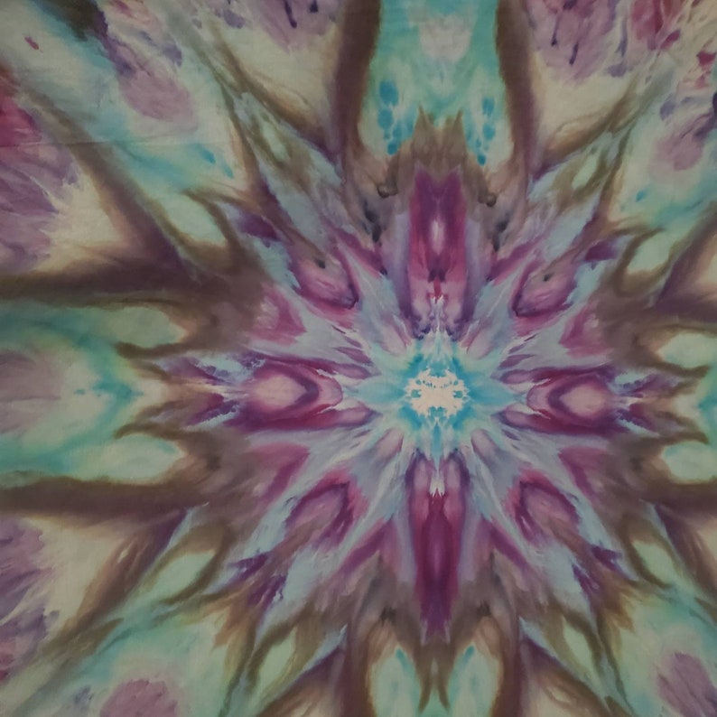 Tie Dye Duvet Cover Ice Dye Bedding Cotton Colorful Duvet - Etsy