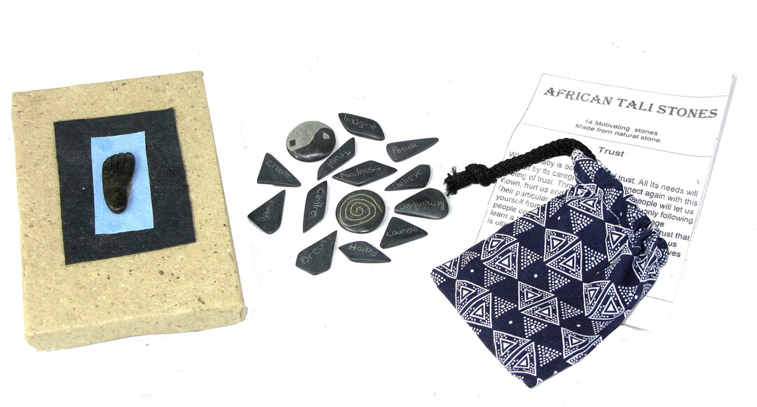 African Tali-stones Daily Spiritual Alignment Set Gemstone Crystal ...