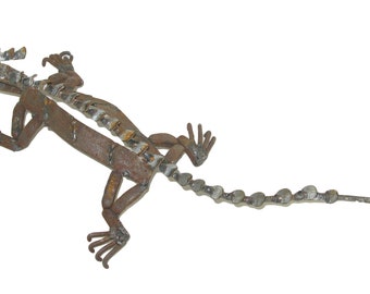 Lizard Sculpture - Etsy