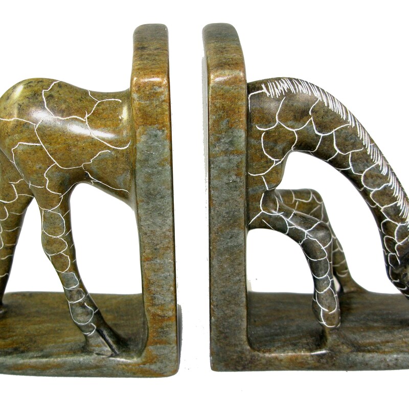 African Bookends - Etsy
