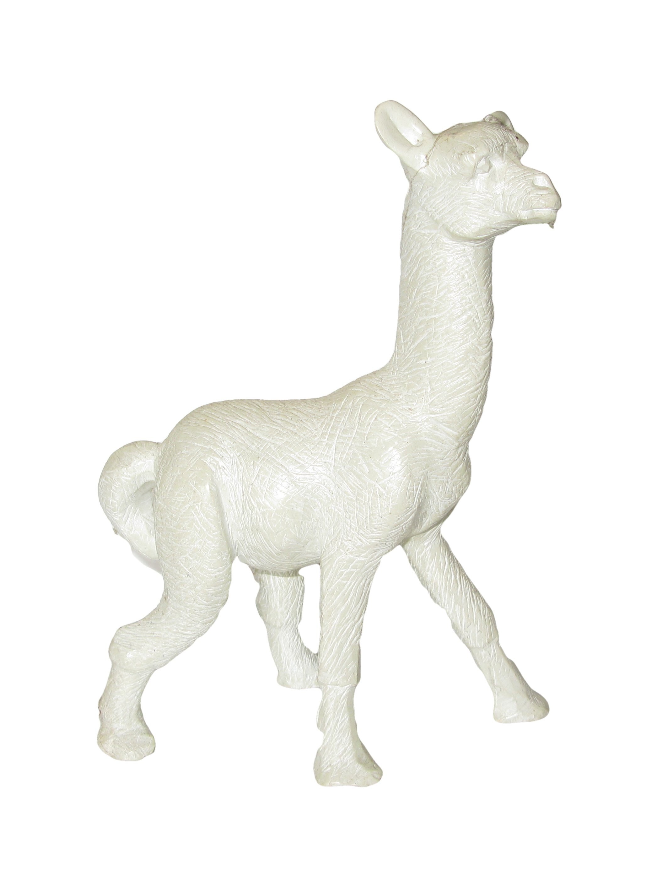 Sculpture en lama en pierre fabriquée à la main Sélectionnez 20cm ou ...