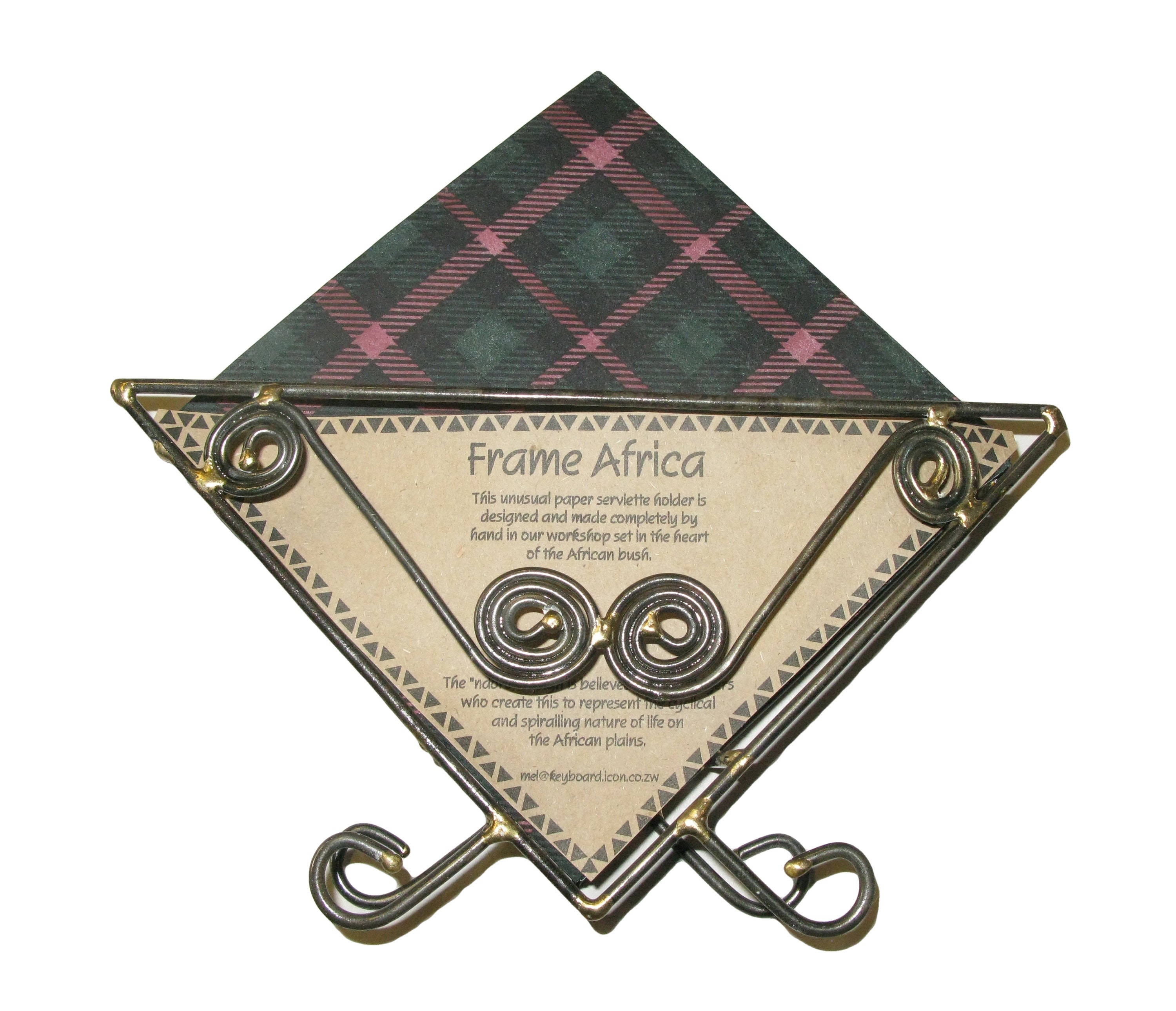 Hand Cast African Ndoro Circle of Life Design Serviette Napkin - Etsy UK