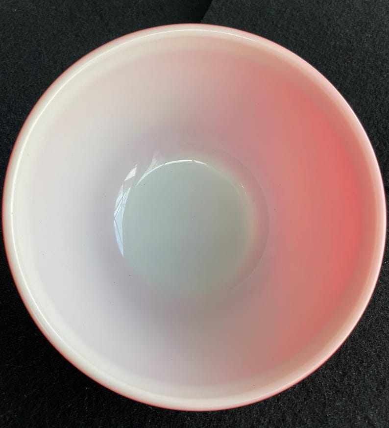 Ships Free Vtg Pyrex Friendship Red Mixing Bowl #402 Pyrex Poppy Red ...