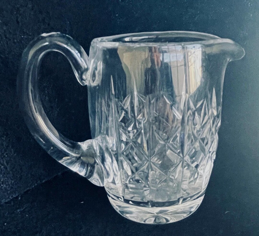 Free Shipping Vintage Waterford Irish Cut Crystal Small Pitcher Creamer ...