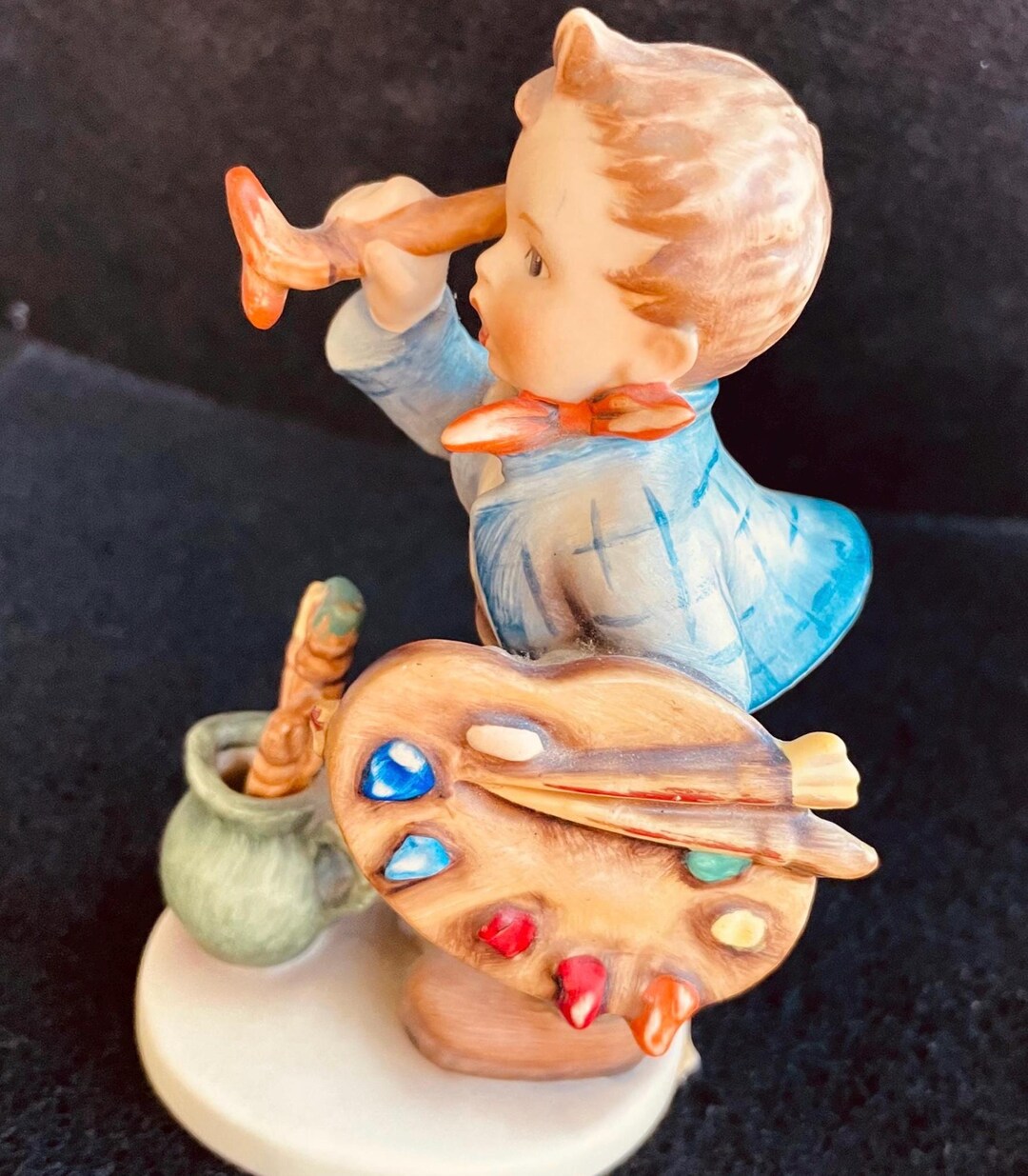 1955 Hummel Goebel the Artist #304, Painter, Boy Holding a Paint Brush ...