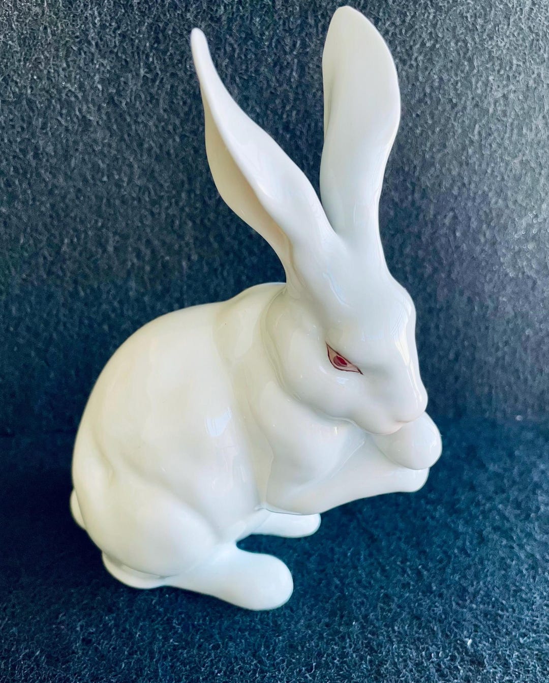 Free Shipping Rare Herend Hungarian Hungary Porcelain 6" Sitting White ...