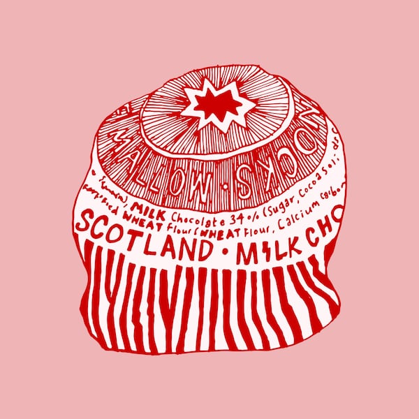 Tunnocks Tea Cake Print - Etsy UK