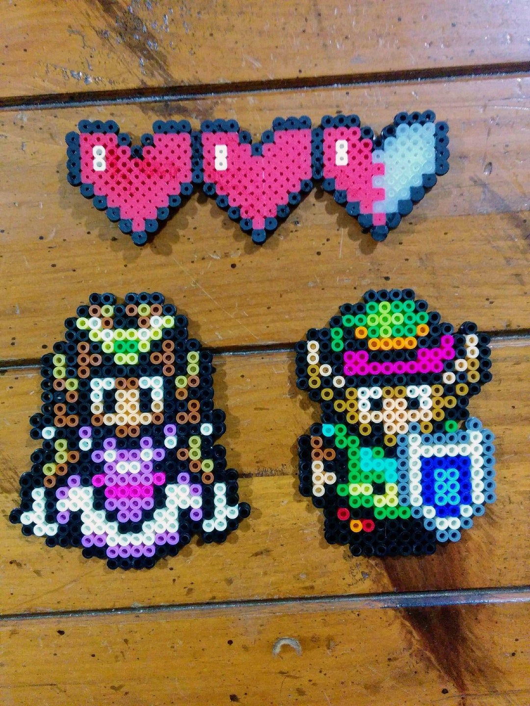 Link & Zelda 64bit Plus Hearts - Etsy
