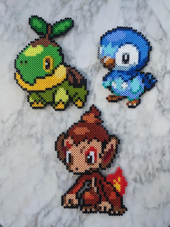 Pokemon Gen 4 Starters - Etsy