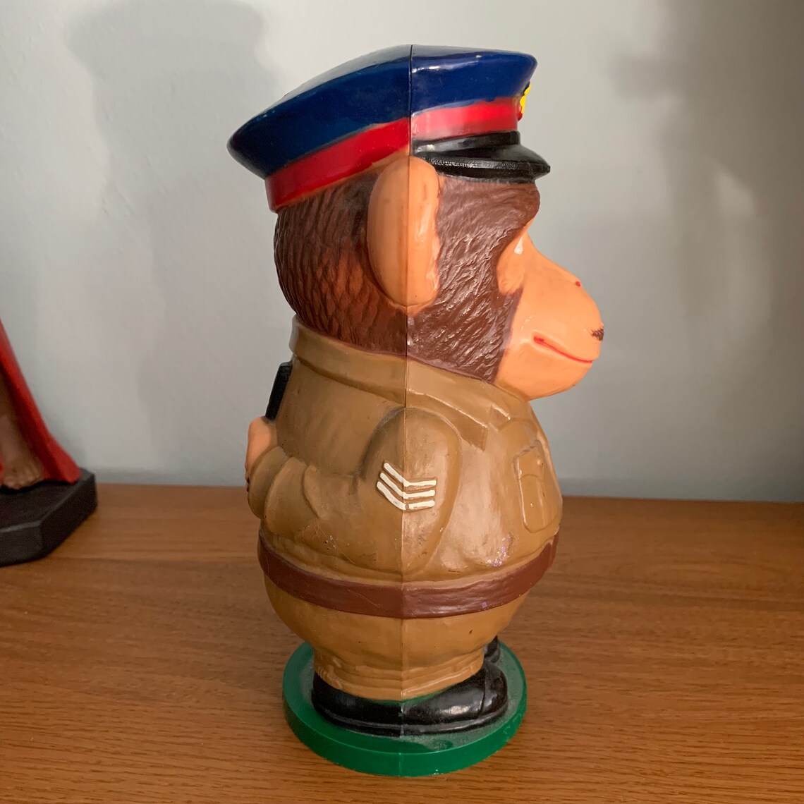 Vintage 1973 PG Tips Tea Sergeant Chimp Monkey Piggy Bank - Etsy