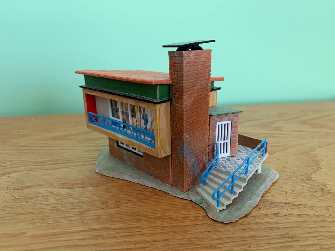 Vintage Faller 2551165 Mid Century Villa H0 - Etsy