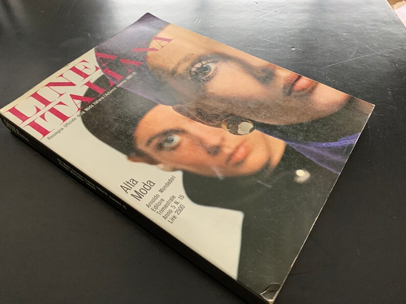 Linea Italiana Vintage Italian Fashion Magazine Autunno - Etsy