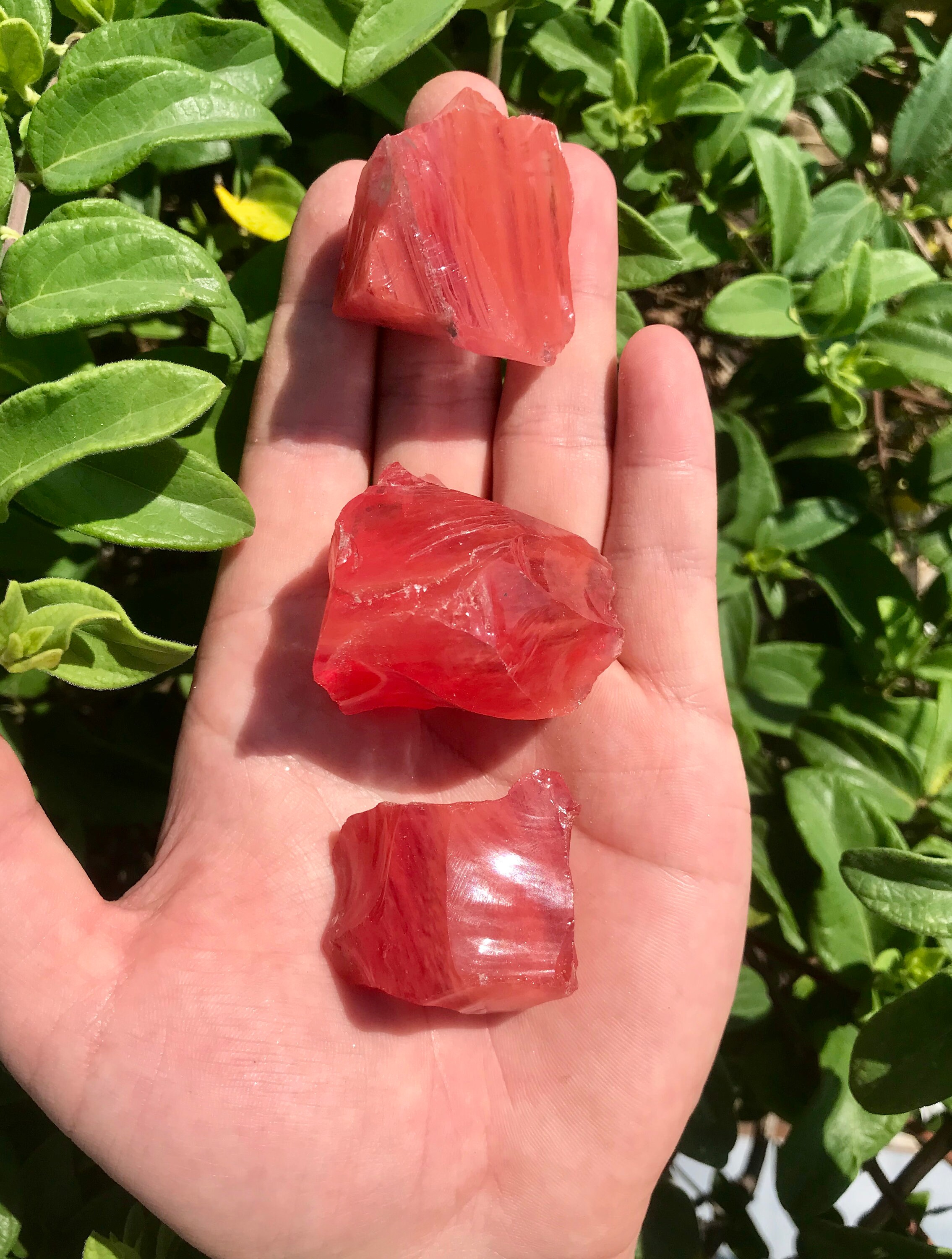 Raw Watermelon Crystal Chunk Stones Rough Pink Undrilled - Etsy