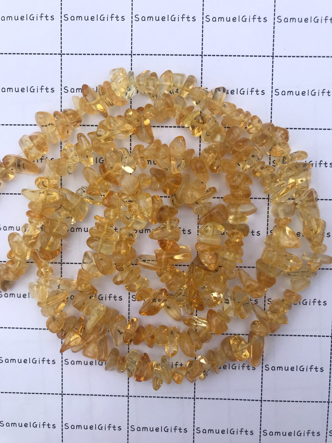 Natural Citrine Chips Strands Beads freeform Shape 6-8mm - Etsy