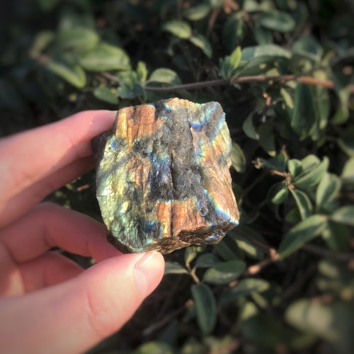 Raw Labradorite Stone Rough Spectrolite Crystal Minerals - Etsy