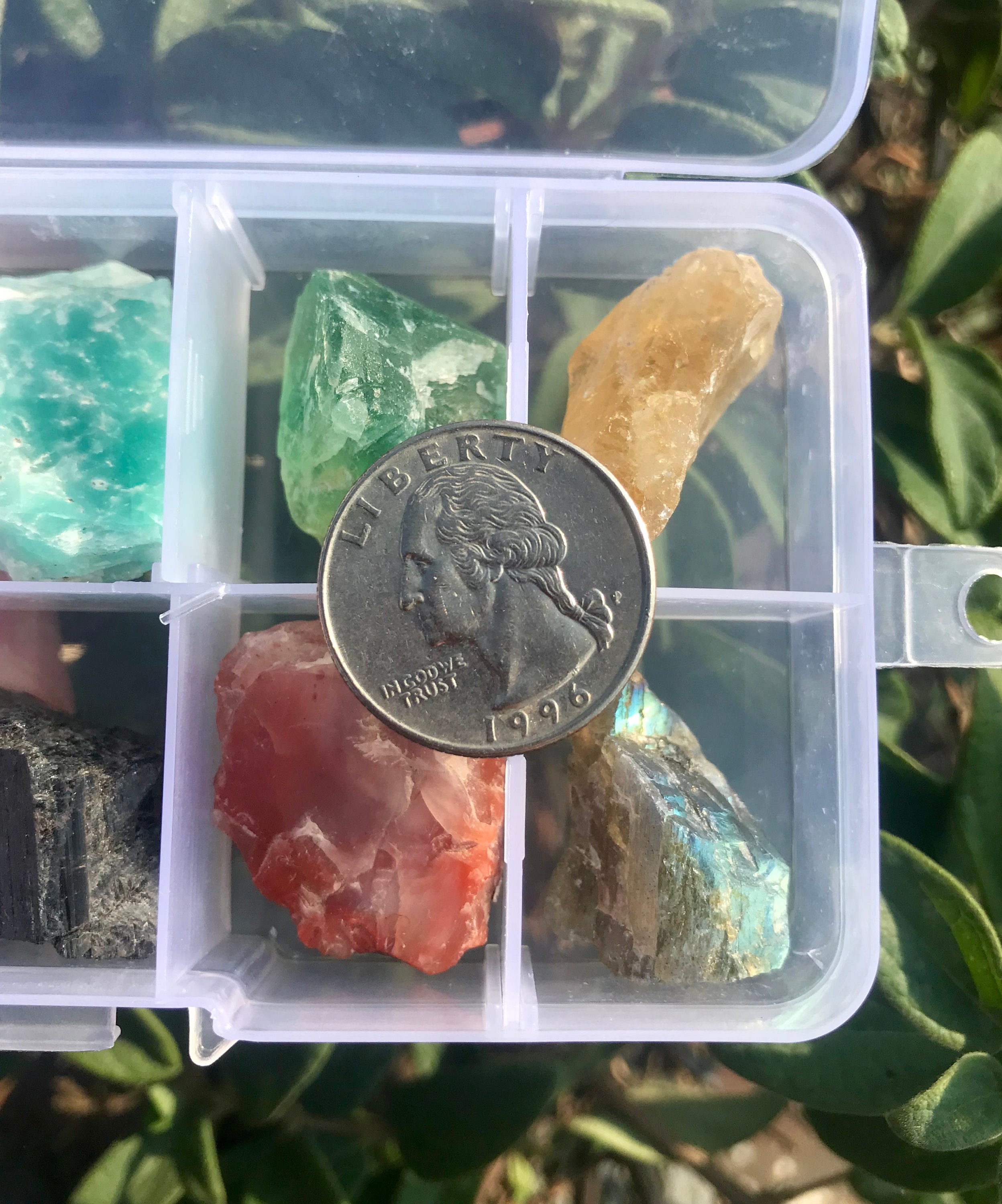 Beginners Raw Crystal Kit10pcs Natural Crystal Healing | Etsy