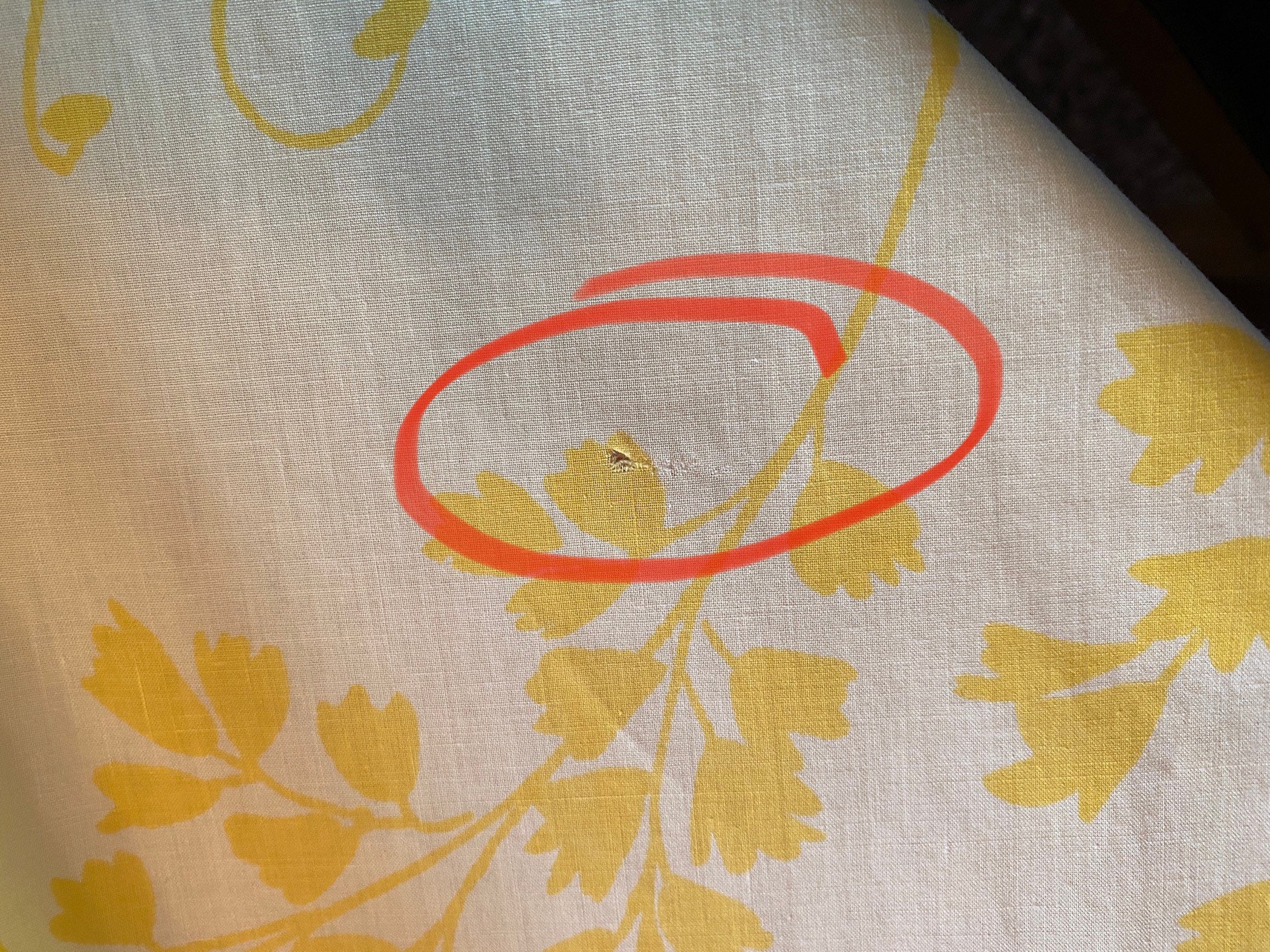 Vintage Bed Sheet, Queen Flat, Yellow Butterflies, Springmaid ...